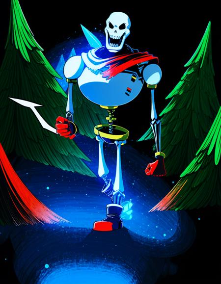 Papyrus from Undertale - v1.0 | Stable Diffusion LoRA | Civitai